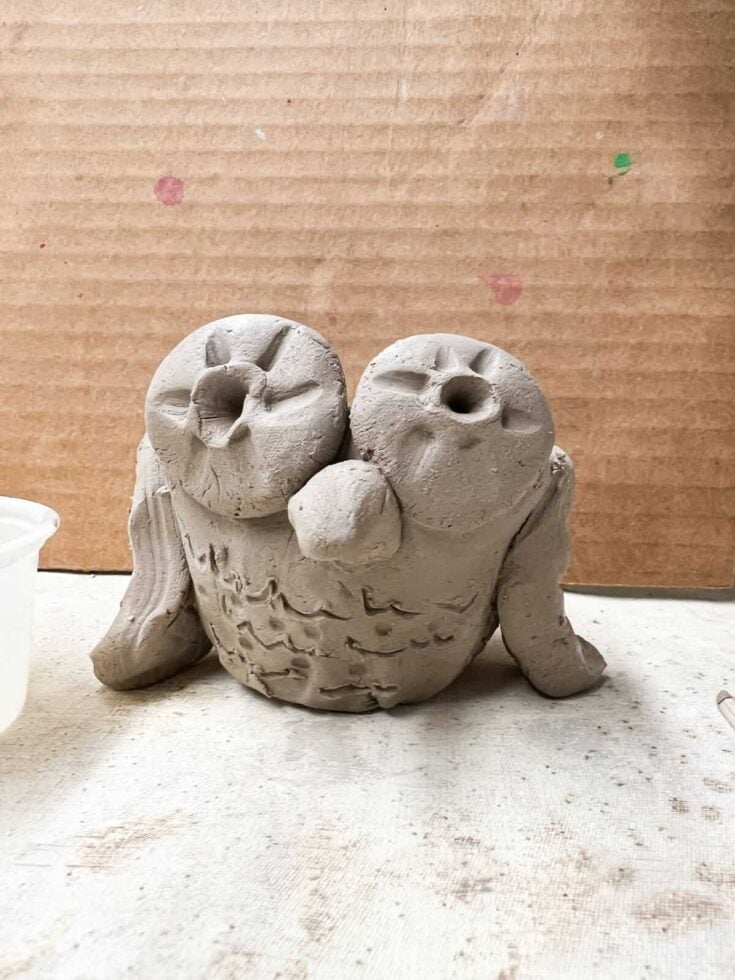 How to Build The Cutest Clay Owl Pinch Pot - Crafty Art Ideas