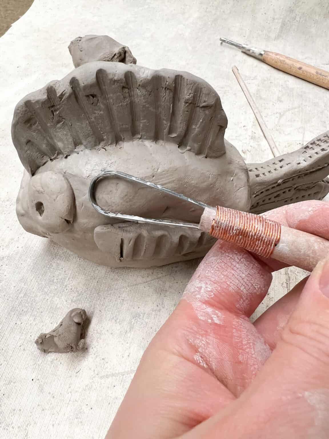 How To Build A Clay Fish Sculpture For Kids - Crafty Art Ideas
