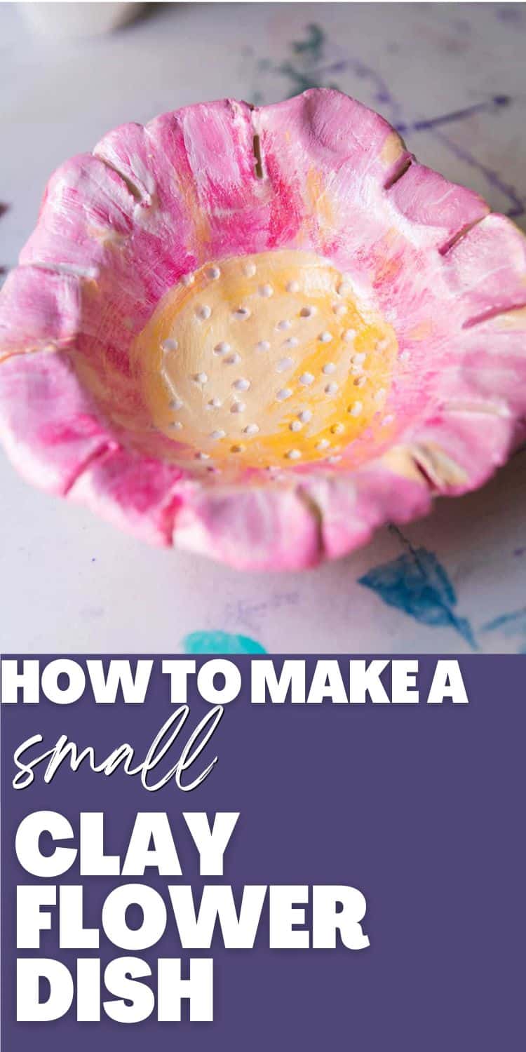 How To Make Easy Flower Pinch Pots - Crafty Art Ideas
