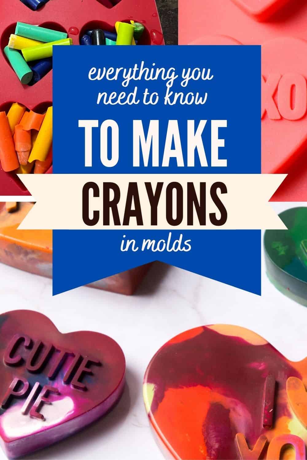 How To Melt Crayons In Silicone Molds The Easy Way - Crafty Art Ideas