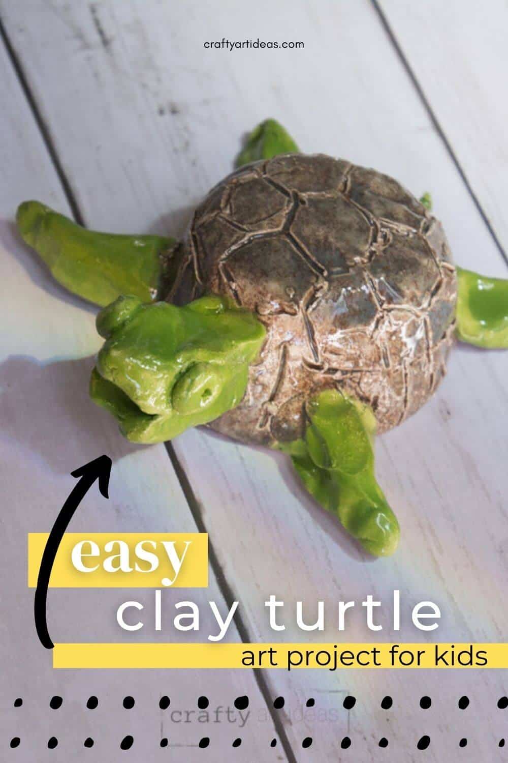 Fun Turtle Pinch Pots For Kids - Crafty Art Ideas