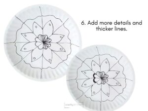 How To Draw Easy Radial Symmetry Art For Kids - Crafty Art Ideas