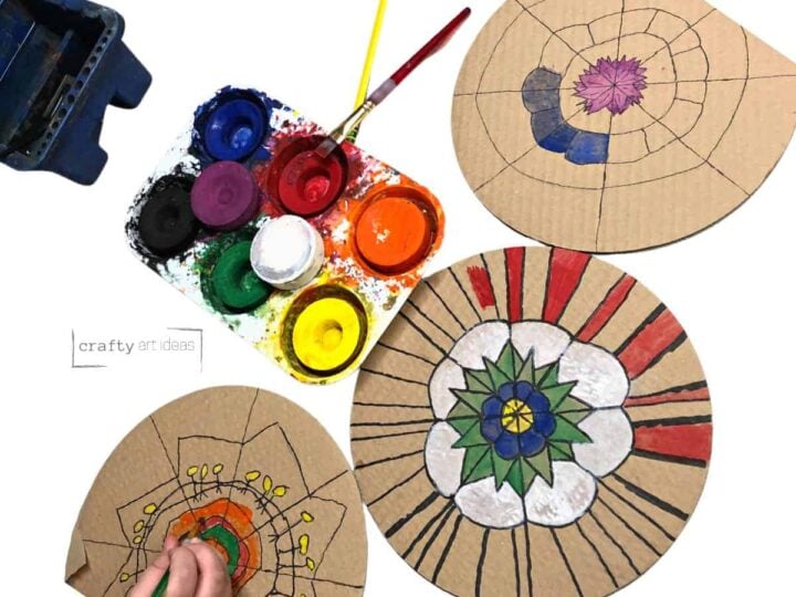 Mandala Art For Kids and Beginners - Crafty Art Ideas