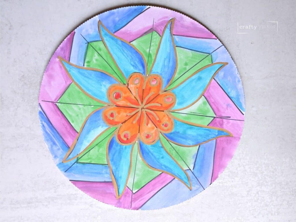Easy Mandala Art For Kids And Beginners Crafty Art Ideas