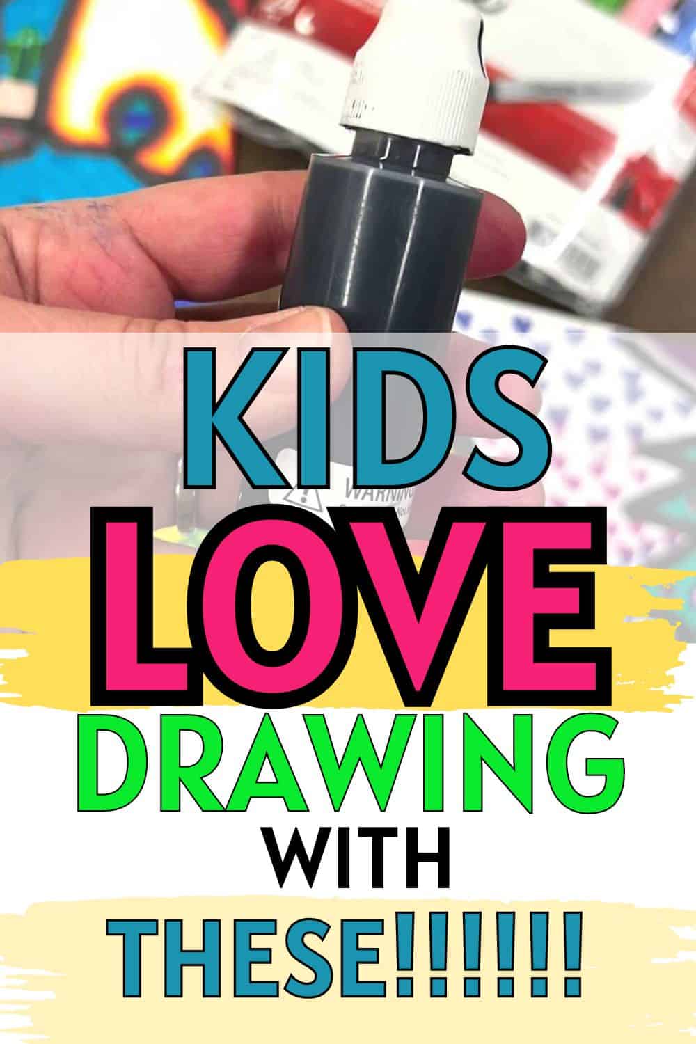 How To Use Ink Daubers With Kids - Crafty Art Ideas