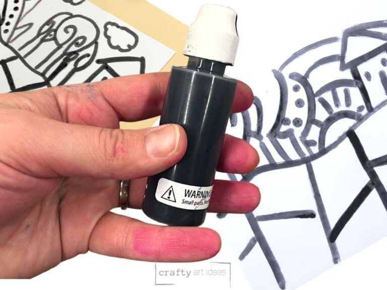 How To Use Ink Daubers With Kids - Crafty Art Ideas