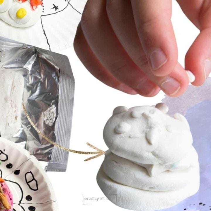 Easy Model Magic Food Sculpture Art Project - Crafty Art Ideas