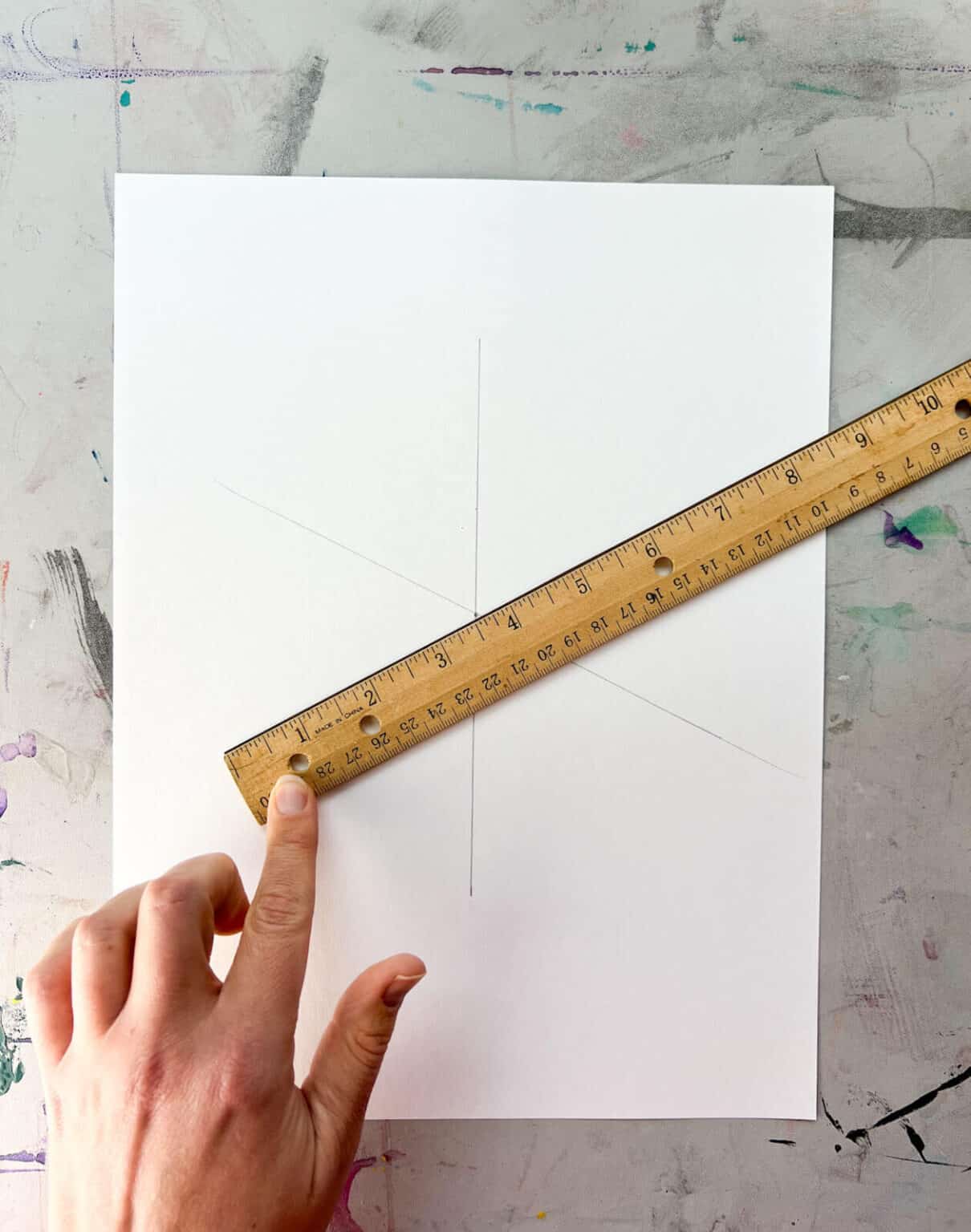 How To Make A Simple Snowflake Drawing - Crafty Art Ideas