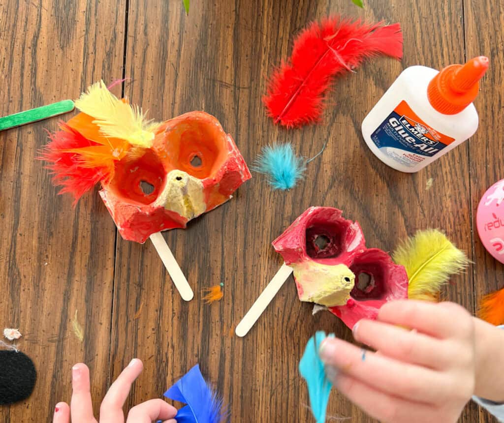 Unique Bird Mask Craft For Kids - Crafty Art Ideas