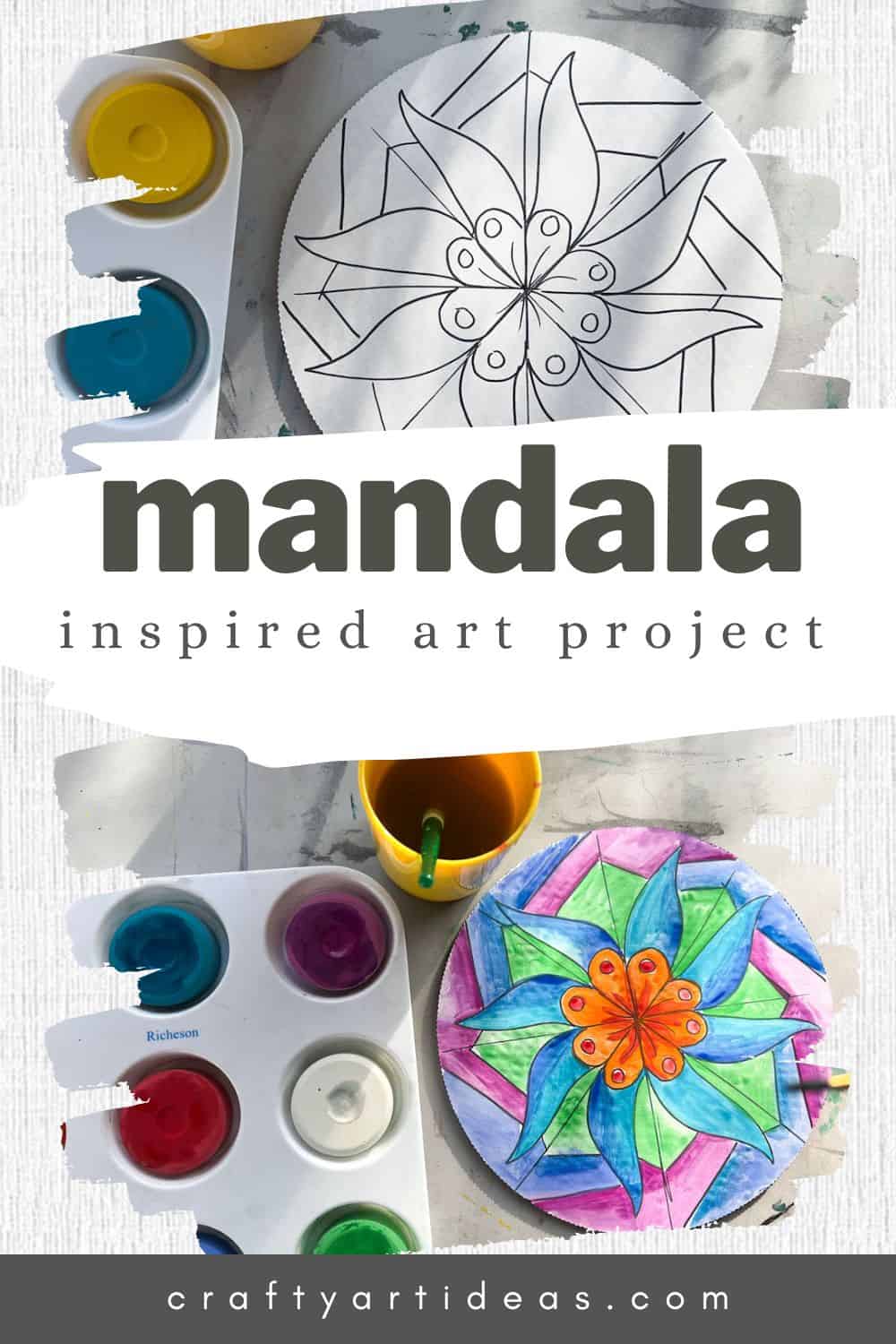 Easy Mandala Art For Kids and Beginners - Crafty Art Ideas
