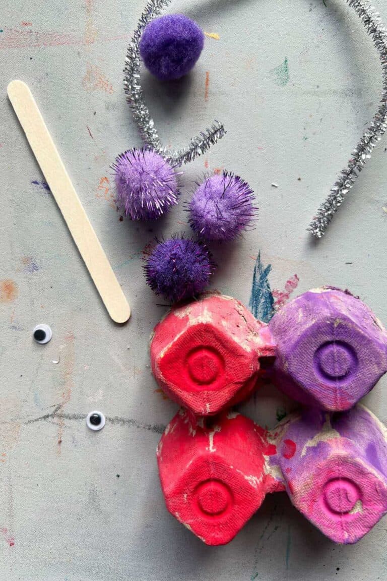 Easy Egg Carton Butterfly Craft For Kids - Crafty Art Ideas