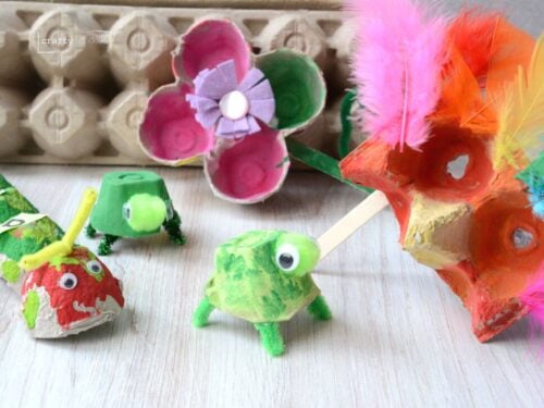 12 Easy Egg Carton Craft Ideas For Kids - Crafty Art Ideas