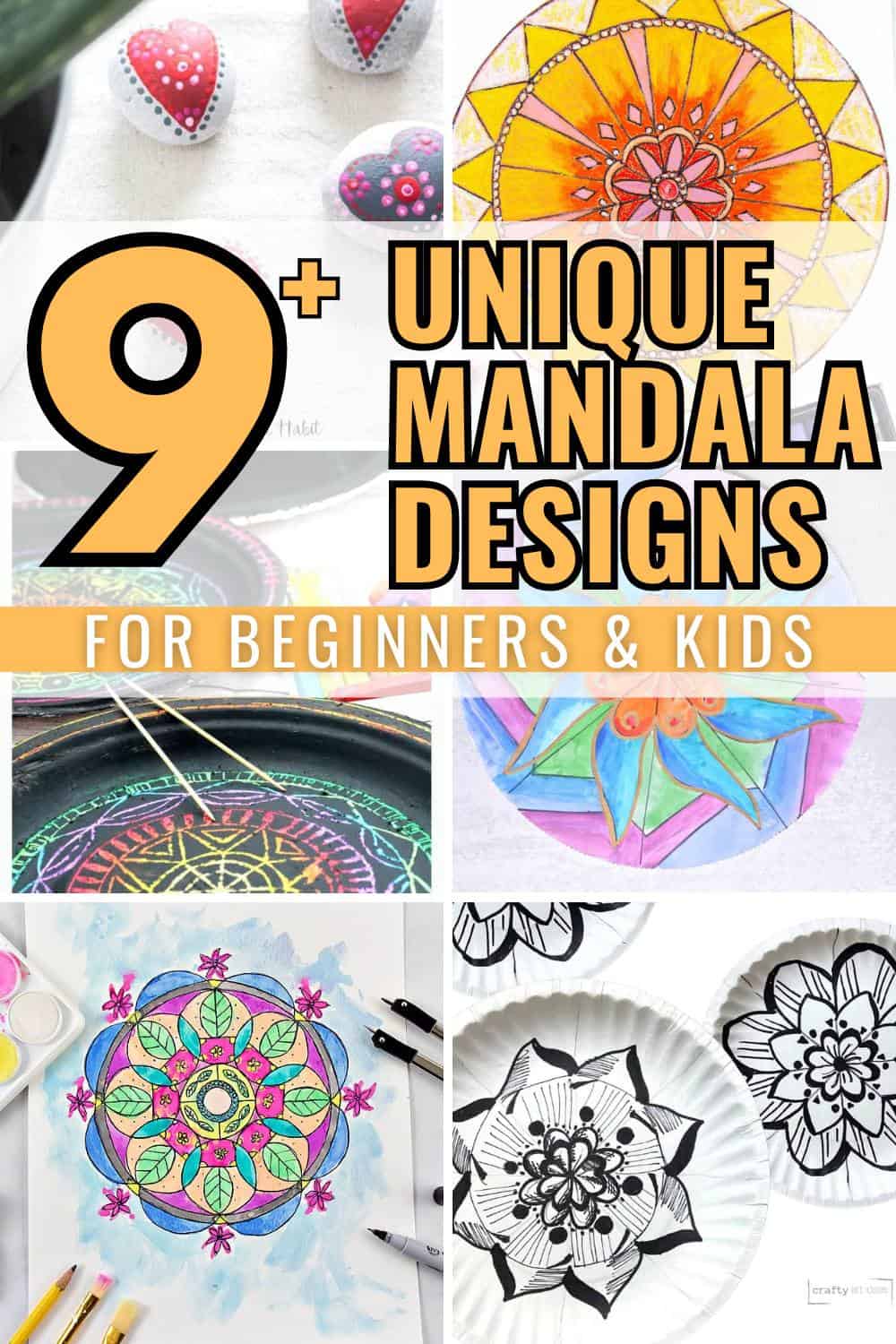 9+ Simple Mandala Art Drawing Ideas For Beginners - Crafty Art Ideas