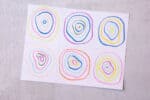 Fun Kandinsky Concentric Circles Art Lesson For Kids - Crafty Art Ideas
