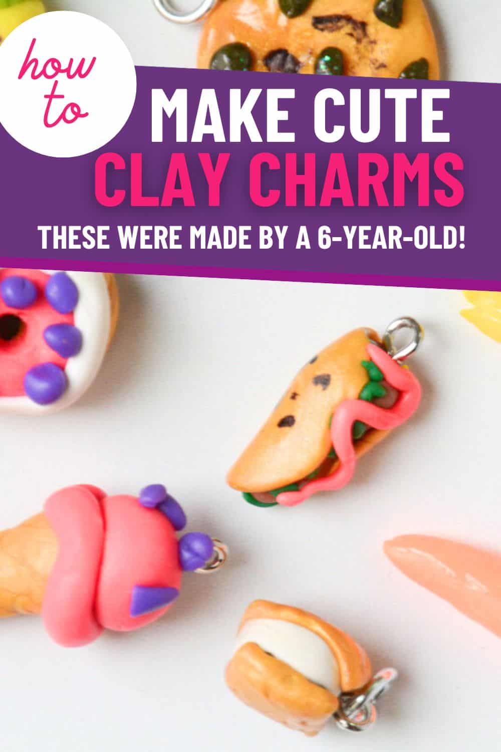 How To Make Cute Polymer Clay Charms For Beginners - Crafty Art Ideas