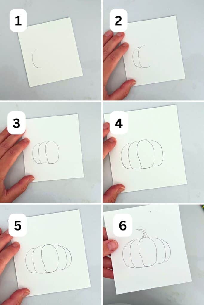4 Ways To Draw Pumpkins Easily For Beginners and Kids - Crafty Art Ideas