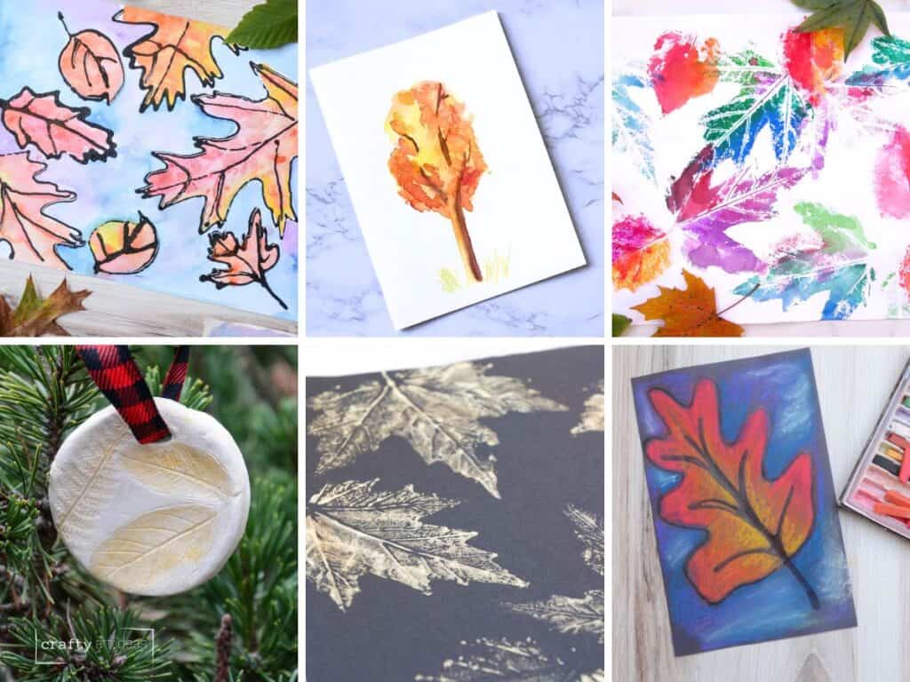 6 Creative Leaf Art Projects For Kids - Crafty Art Ideas