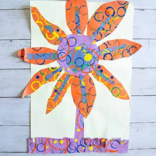 25+ Pretty Flower Art Project & Craft Ideas For Kids - Crafty Art Ideas