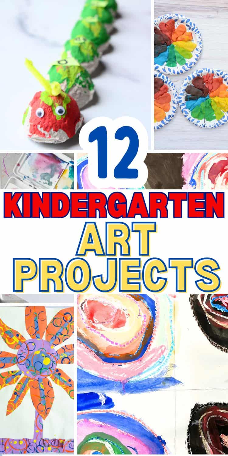 18+ Cool Kindergarten Art Projects Kids Will Love - Crafty Art Ideas