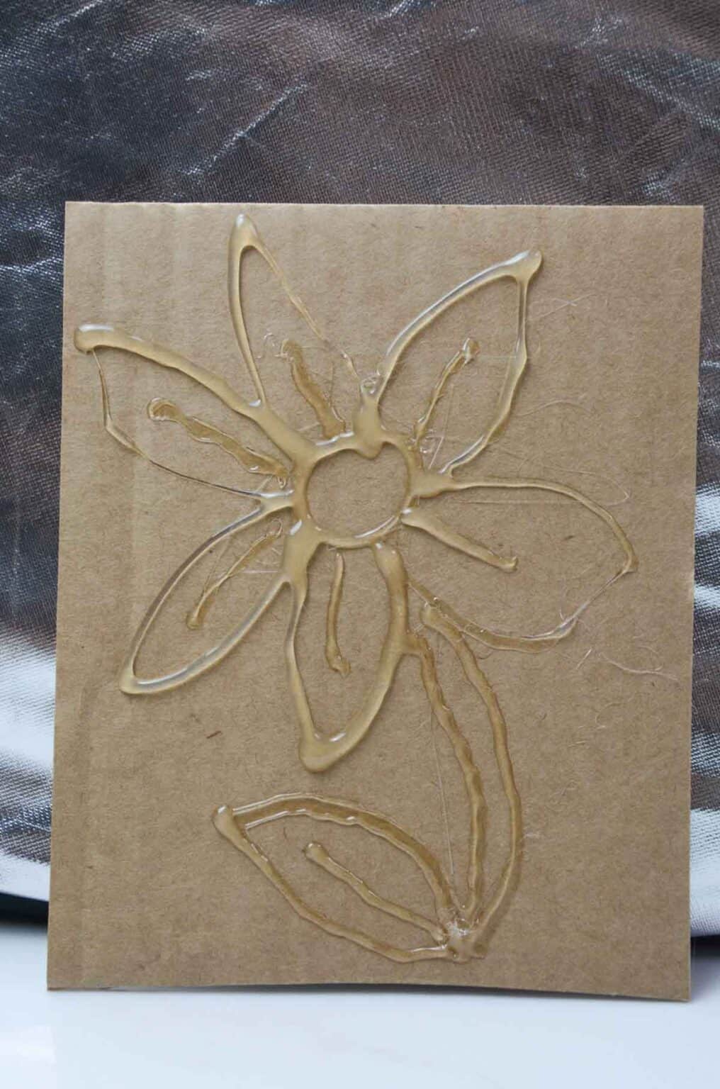 Simple Aluminum Foil Flower Art Idea For Kids - Crafty Art Ideas