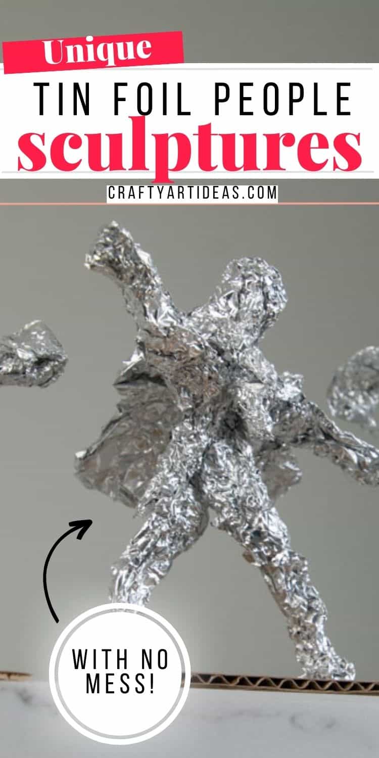 Creative Tin Foil People Sculptures - Crafty Art Ideas