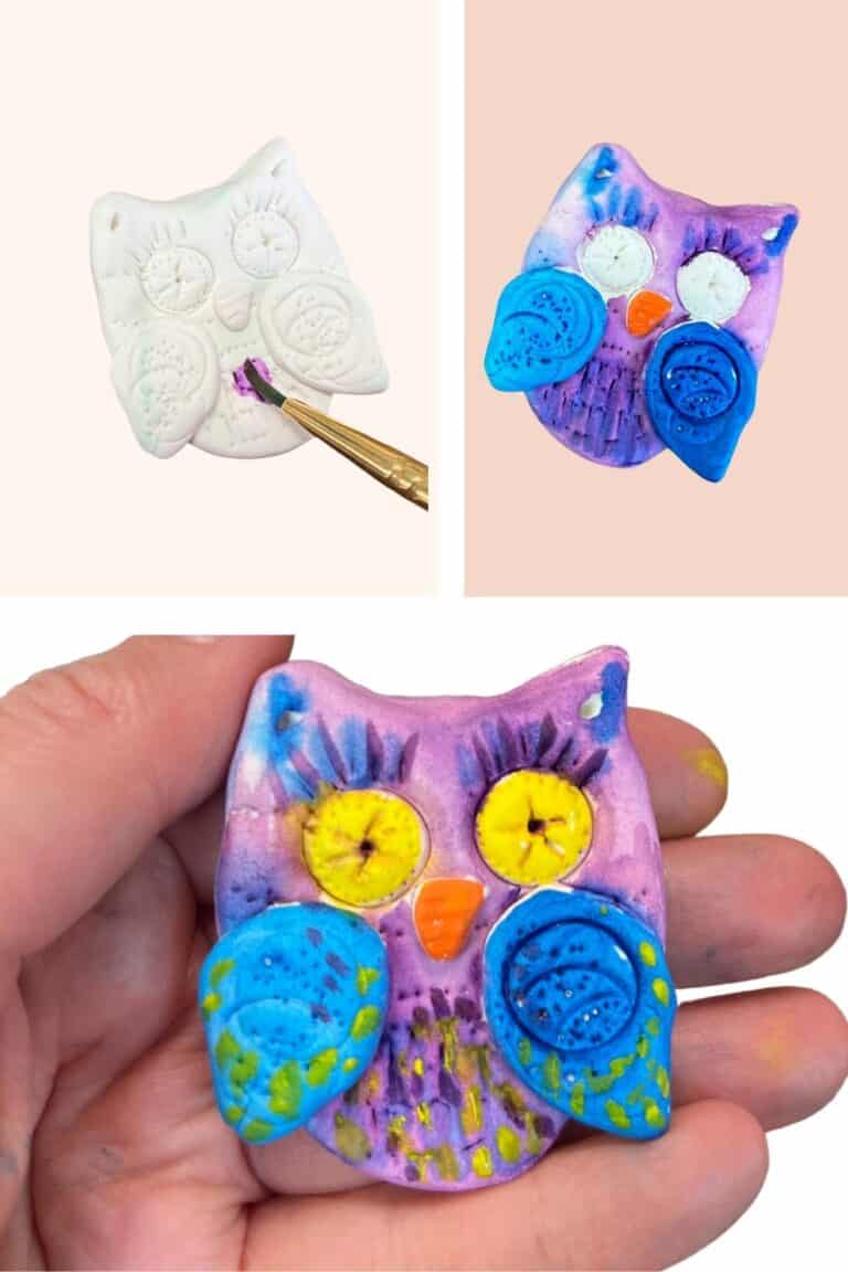 Easy 3-D Model Magic Owl Sculpture For Kids - Crafty Art Ideas