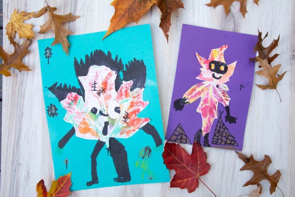 Creative Leaf Man Art Project For Kids - Crafty Art Ideas
