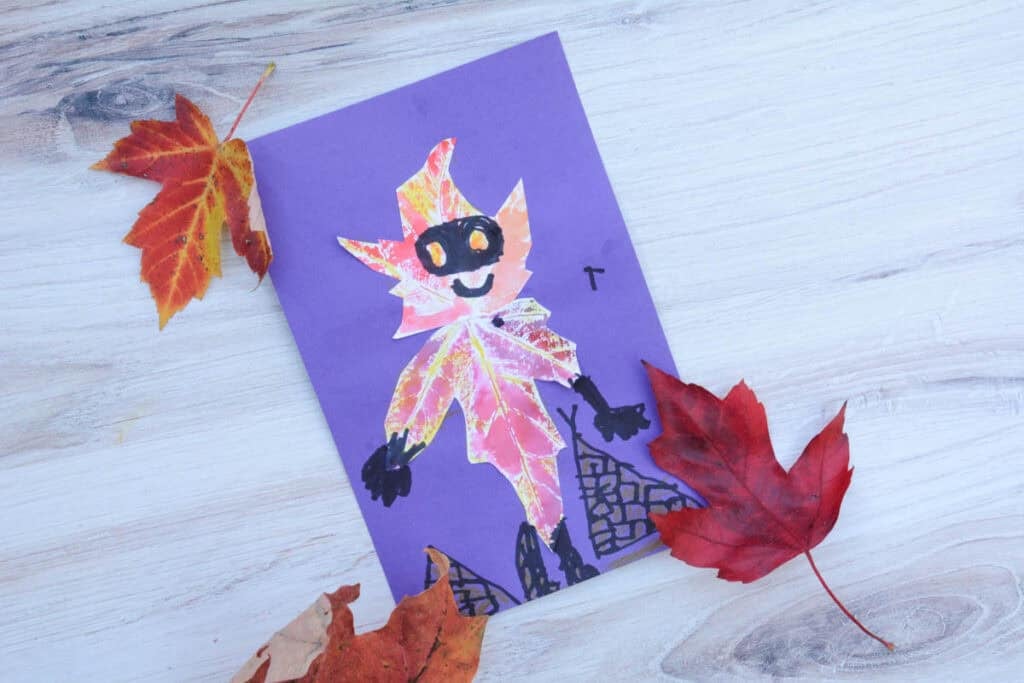 Creative Leaf Man Art Project For Kids - Crafty Art Ideas
