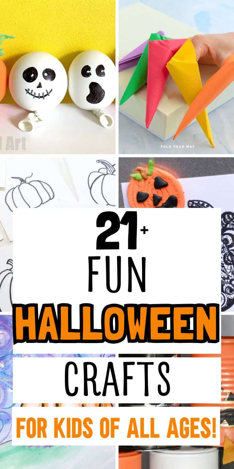 22+ Easy Halloween Crafts & Art Project Ideas For Kids Of All Ages ...