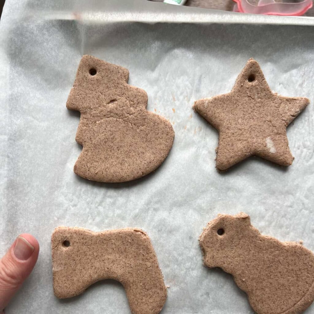 How To Make Cinnamon Salt Dough Christmas Ornaments With Kids - Crafty ...
